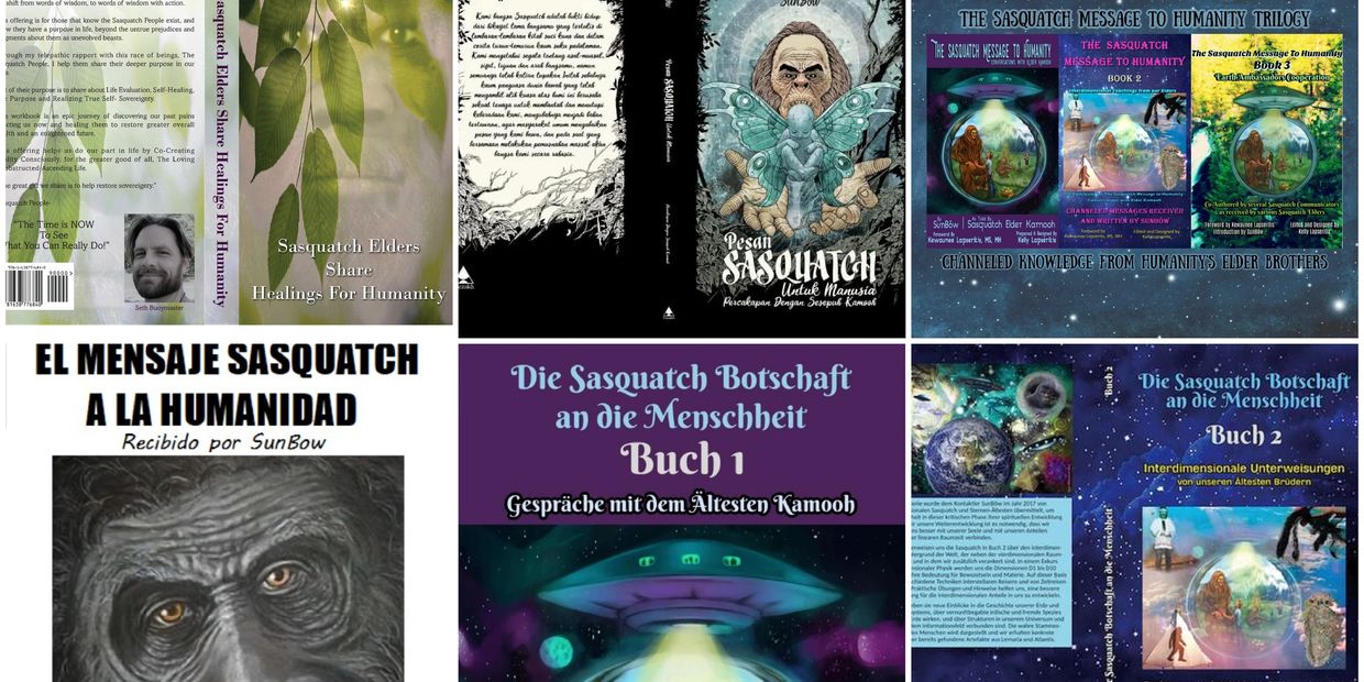 Links to purchase books | The Sasquatch Message to Humanity